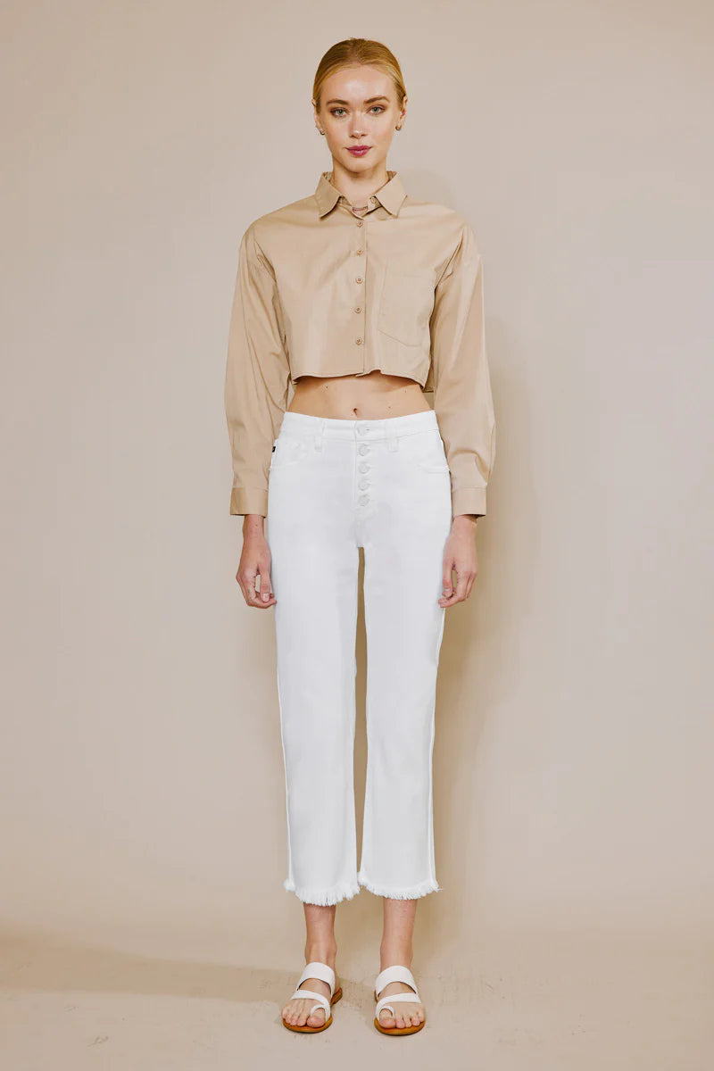 KanCan Taurus High Rise Straight Slim Jeans – Three Broke Sisters